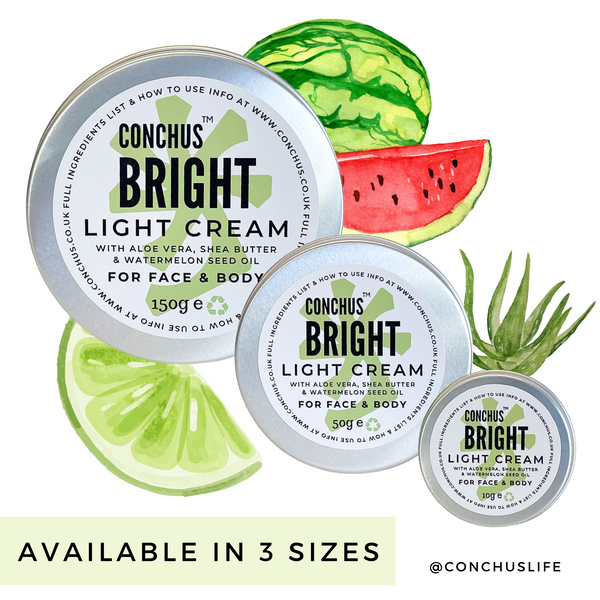Bright Light Cream Natural Skincare Plastic Free Vegan Multi Purpose ...